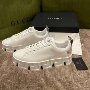 Versace | Shoes | Versace Greca Labyrinth Men Sneakers Eu 47 Us 4 ...